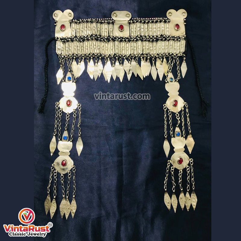 Vintage Turkmen Tribal Kuchi Matha Patti – Vintarust